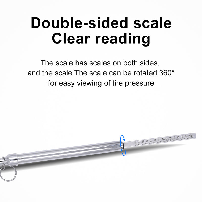 Pencil Style Pressure Gauge 10-50 PSI 5 Pack Tire Pressure Gauge Pencil ...